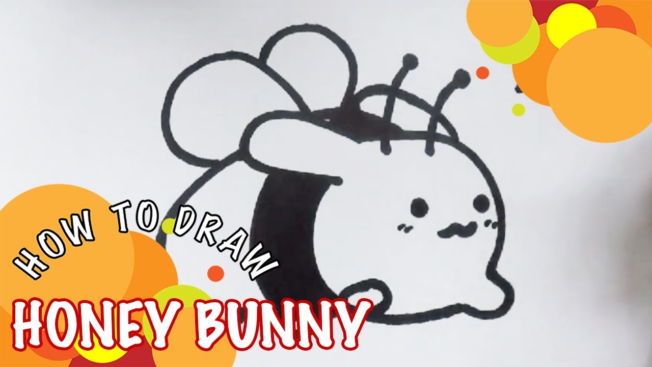 How to Draw honey bunny - YouTube