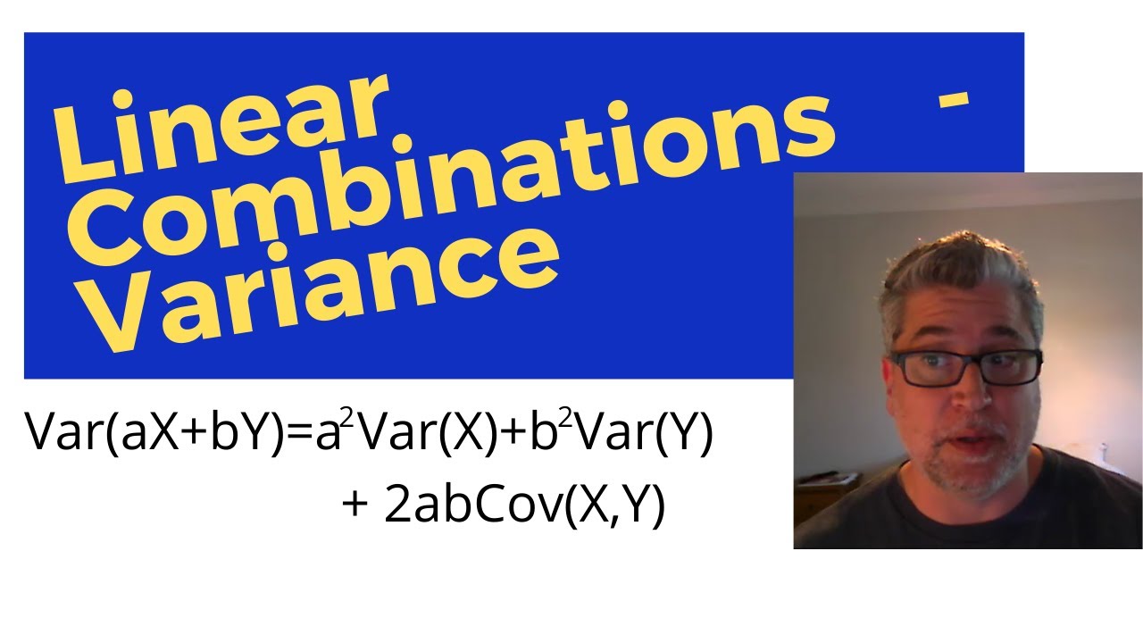 Variance of a Weighted Average - YouTube