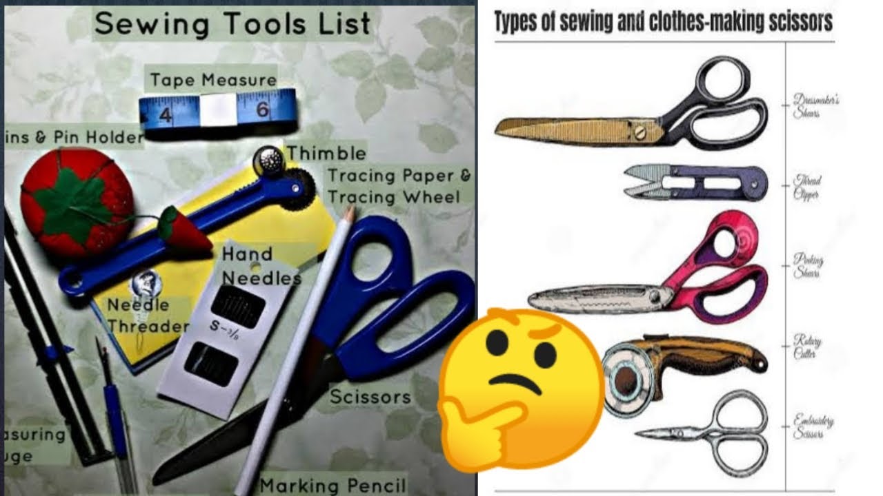 CARE OF TOOLS AND EQUIPMENTS USED IN GARMENT CONSTRUCTION#viralvideo ...