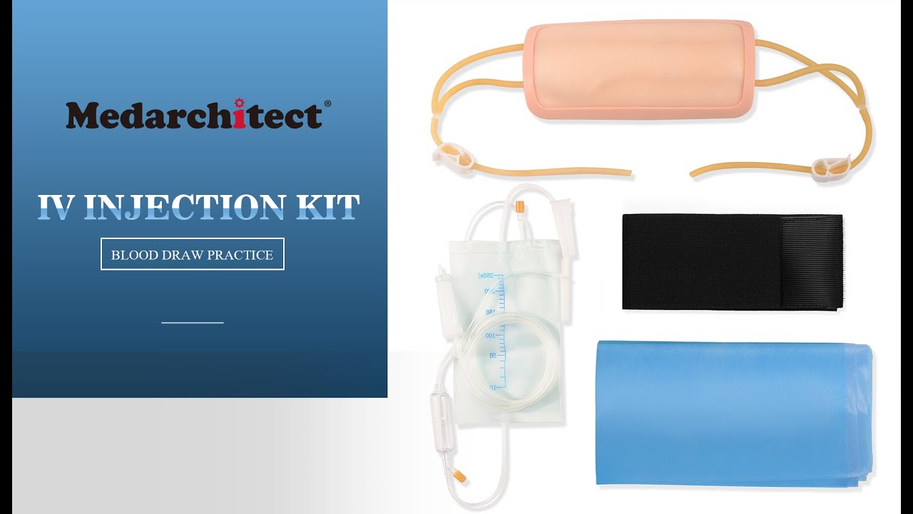 Phlebotomy & Venipuncture IV Injection kit with Intravenous Infusion ...