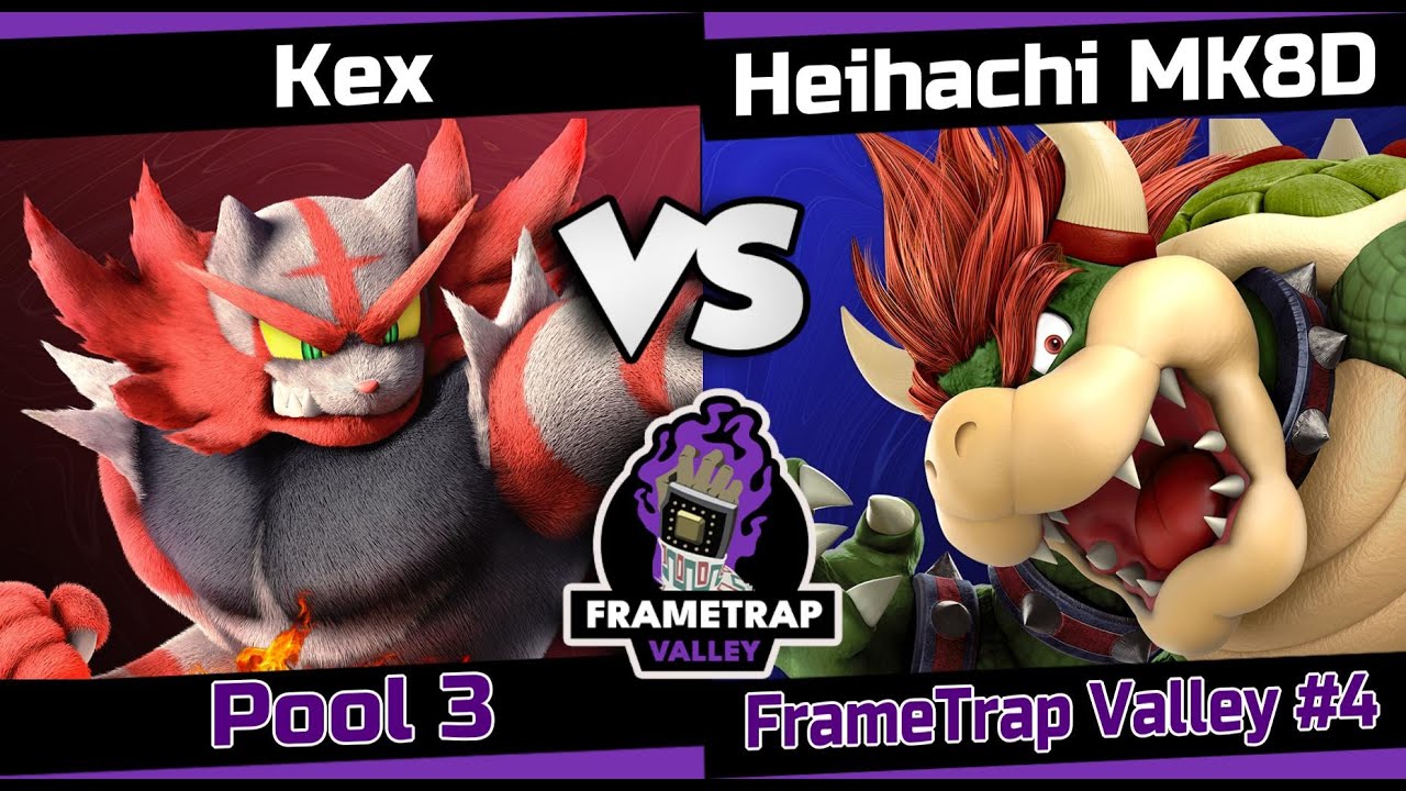 Frame Trap Valley # 4 - Kex (Incineroar) Vs. Zangief (Bowser) Smash ...