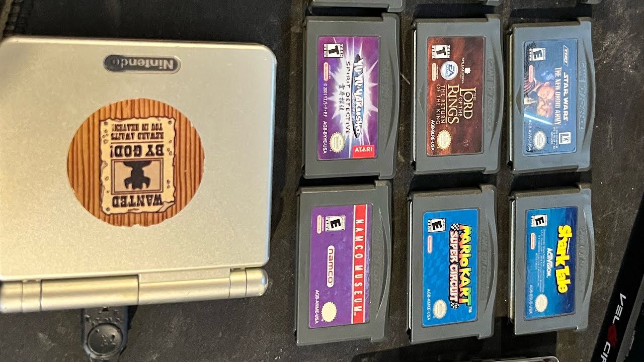 Look how quick the gameboy advance SP loads up compared to the switch ...