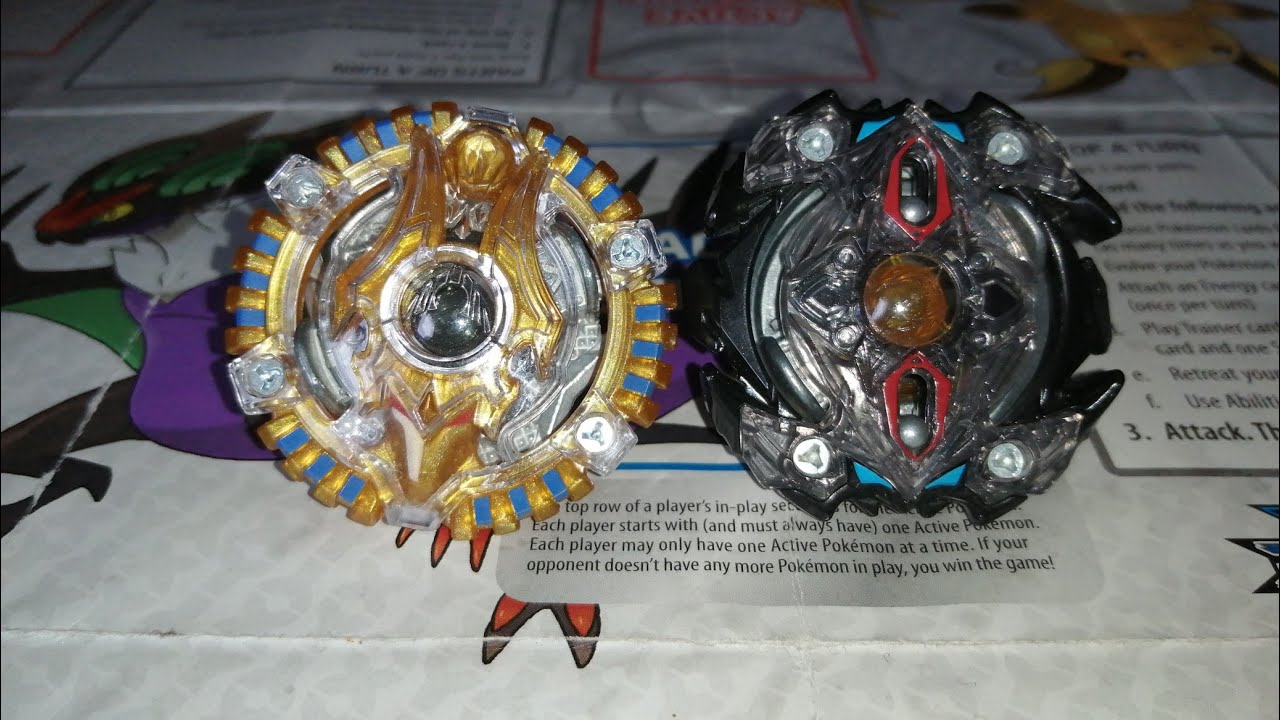Beyblade Burst Battle Acid Anubis vs Zillion Zeus - YouTube