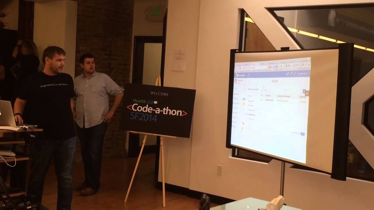 Health 2.0 Code-a-Thon - Team Grouphub.io - YouTube
