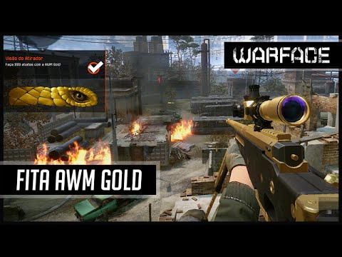 Warface Fita AWM Gold COOPzin - YouTube