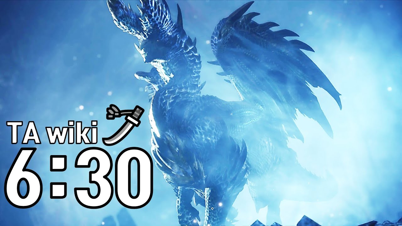 [MHW:I] 알바트리온(氷) 태도 | Alatreon(Ice) Longsword - YouTube