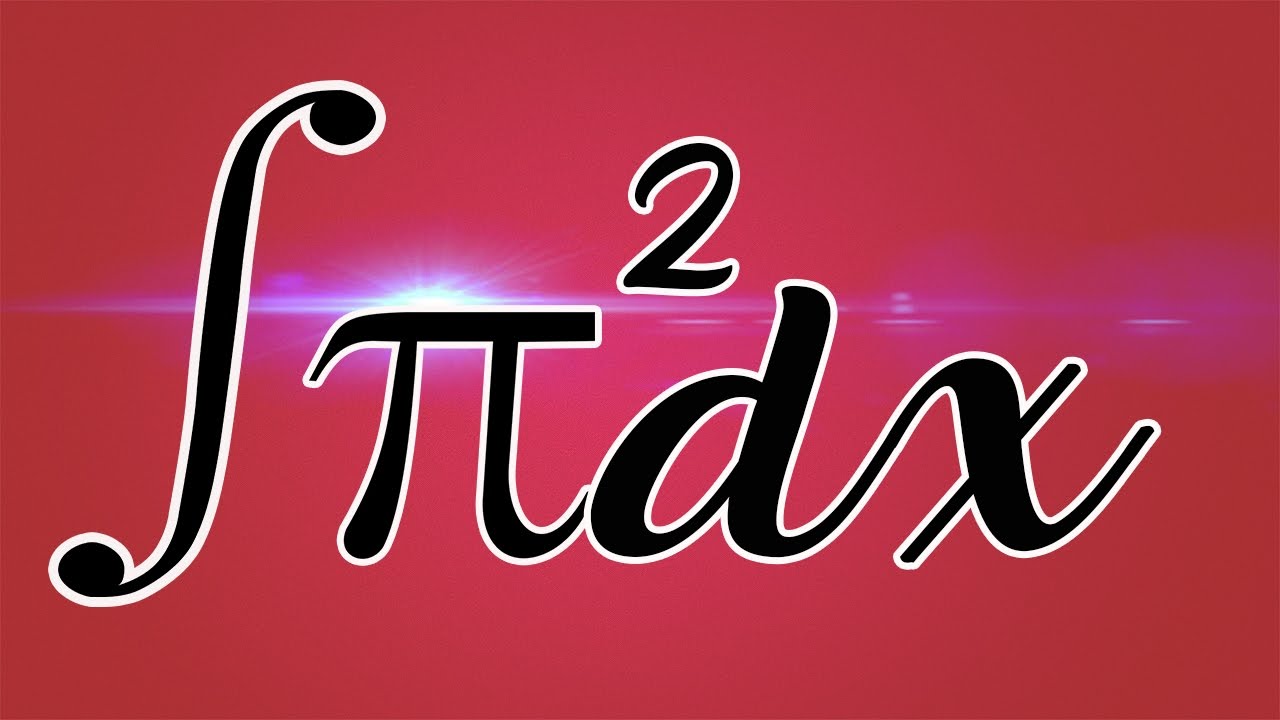 CURSO#04 Integral de una Constante pi (∫ π ^2dx) - YouTube