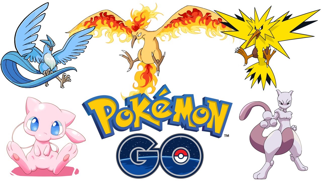 Pokémon Go - Os Pokémons Mais Raros - YouTube