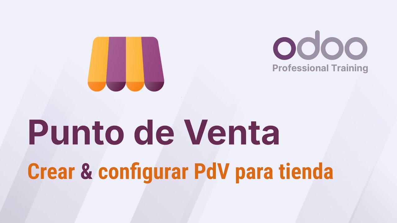 Configuración completa Punto de venta Odoo 16 para tienda - YouTube