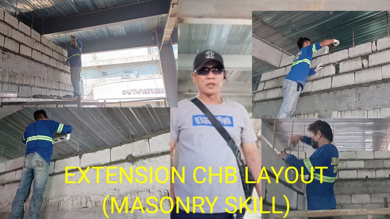 UPDATE:EXTENSION CHB LAYOUT AT SECOND FLOOR DEVISION(MASONRY SKILL ...