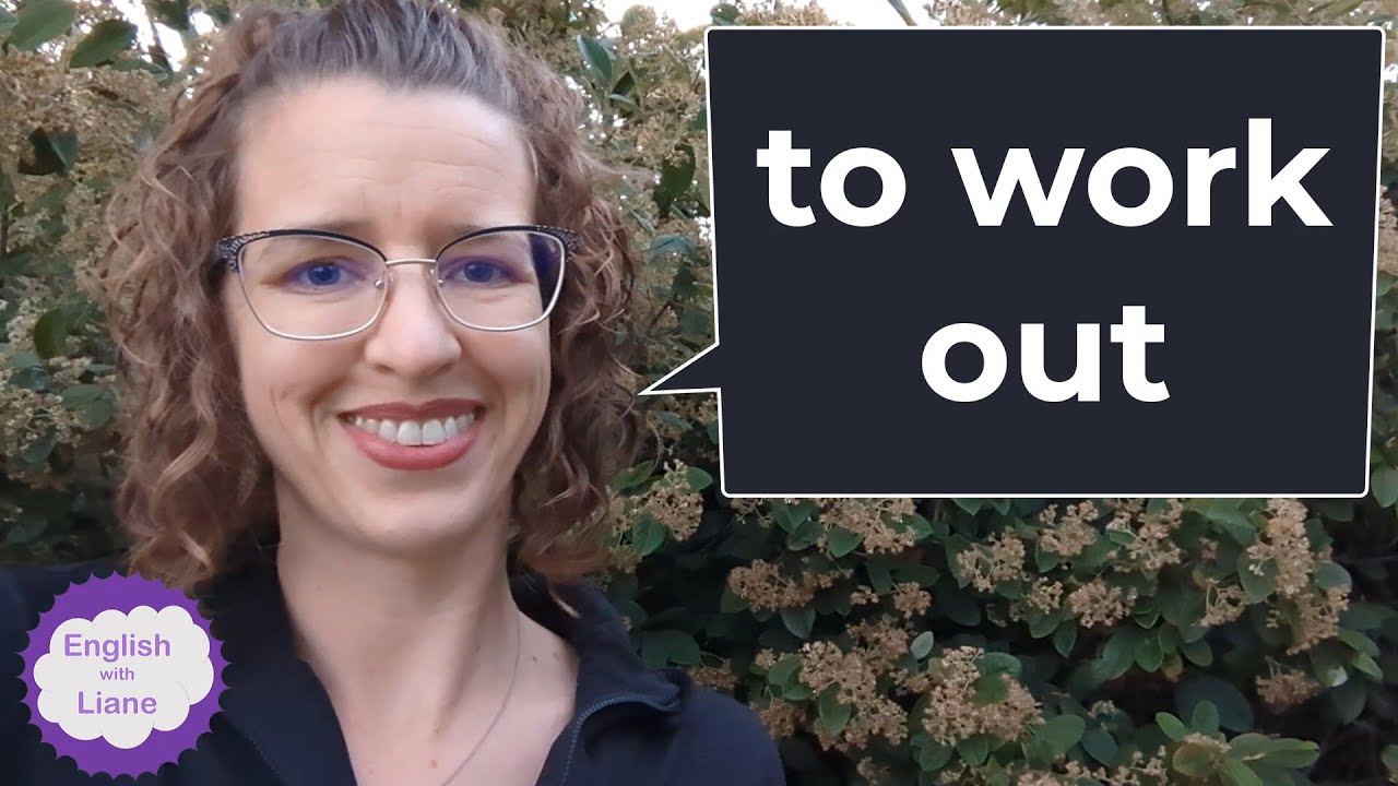 Phrasal Verb - to work out - YouTube