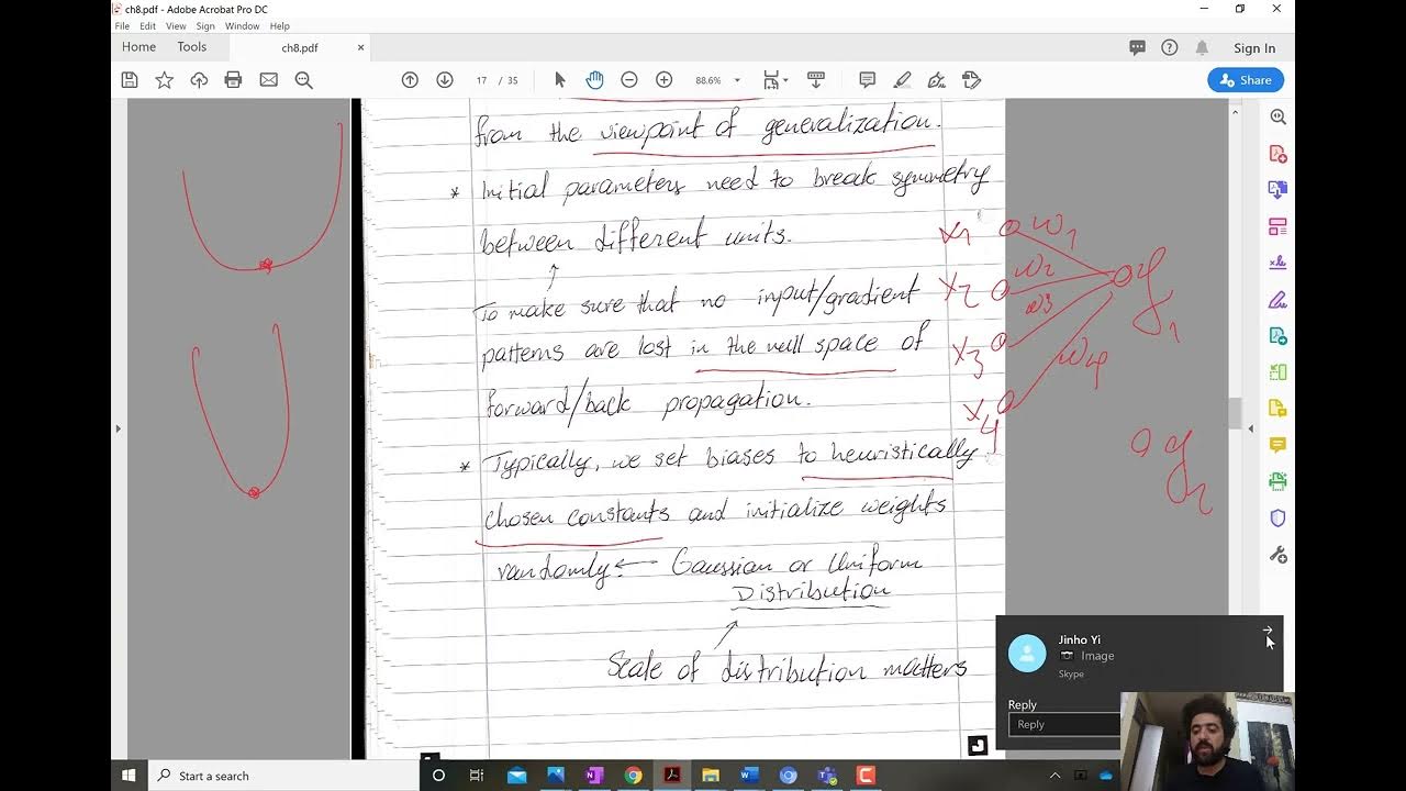Introduction to Deep Learning - Module 3 - Video 61: Parameter Initialization - YouTube