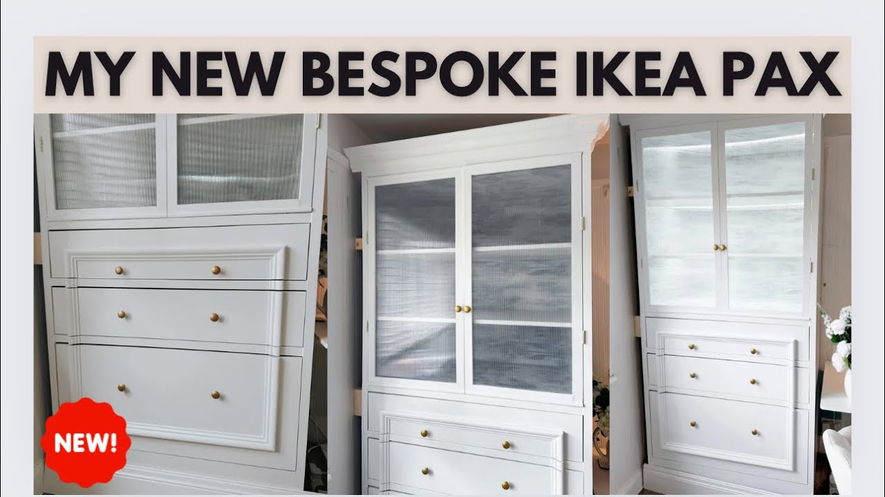 🚨NEW IKEA Pax OFFICE Storage Hack ! Get A Bespoke Look Yourself - YouTube