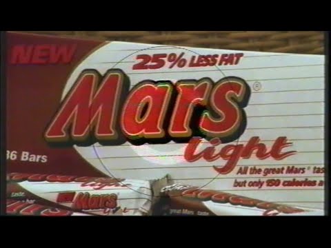 Mars Light advert - 12th October 1997 British television commercial ...