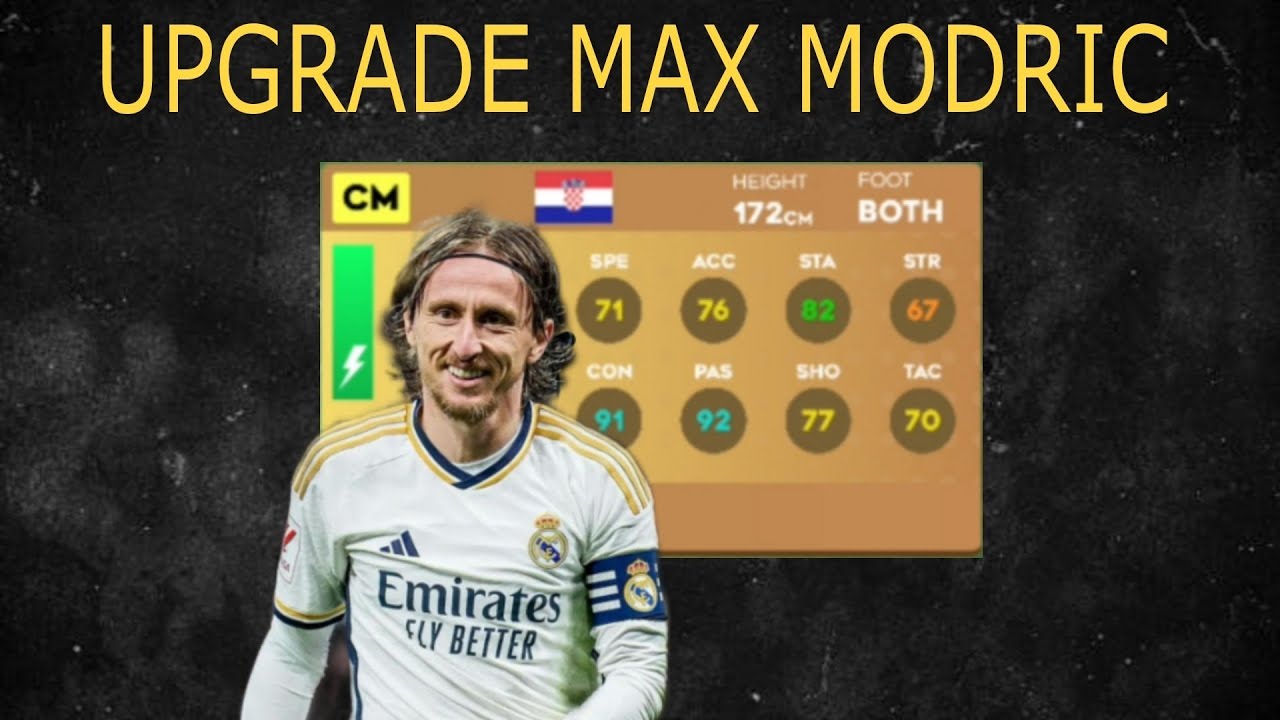 DLS24 | NEW UPGRADE | NÂNG CẤP FULL LUKA MODRIC chỉ số 83. - YouTube