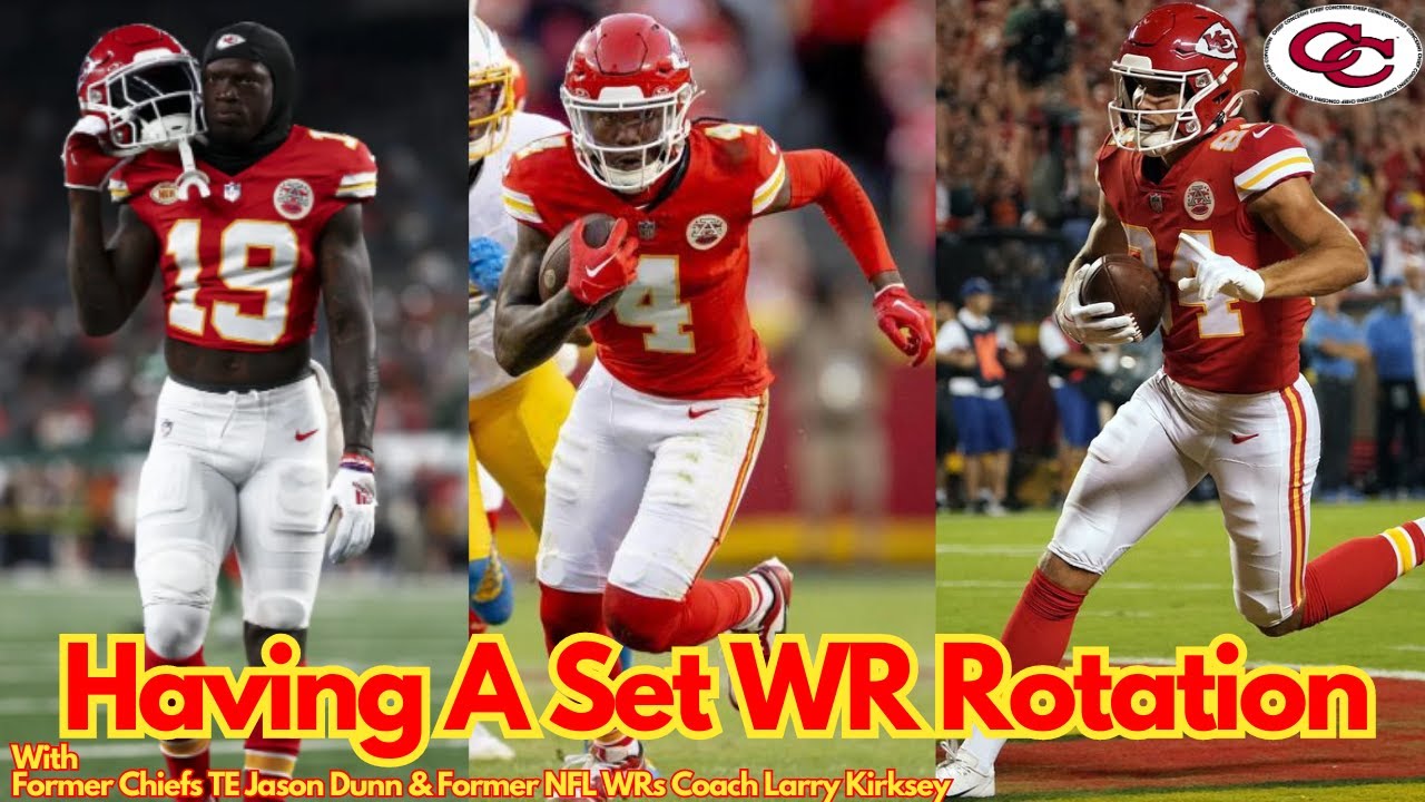 Legendary NFL WRs Coach Larry Kirksey On The Chiefs WR Rotation - YouTube