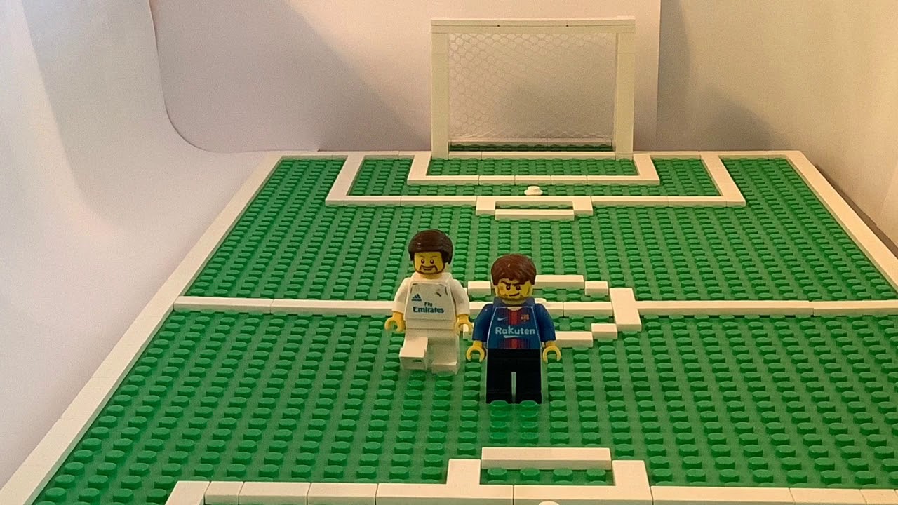 Neymar in Barcelona vs Neymar in PSG Lego stop motion - YouTube