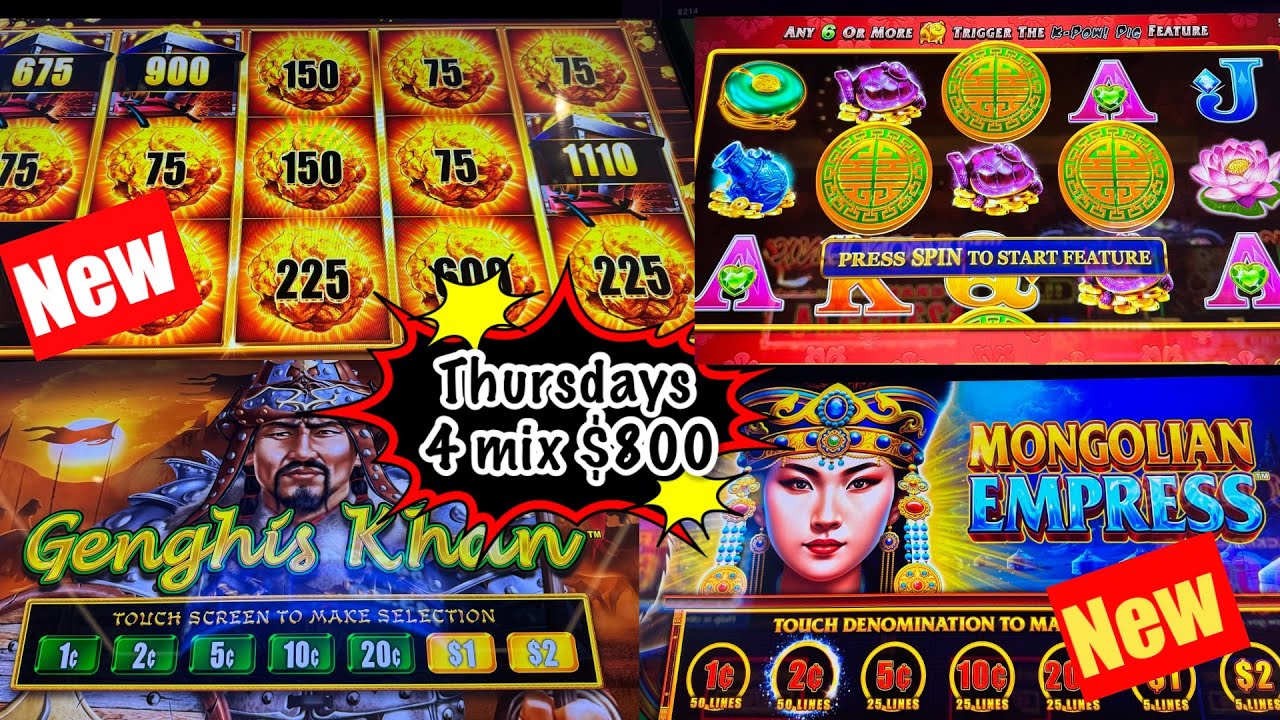 Thur $800. 2 new games Digging for Dollars lots of features Thunder ...