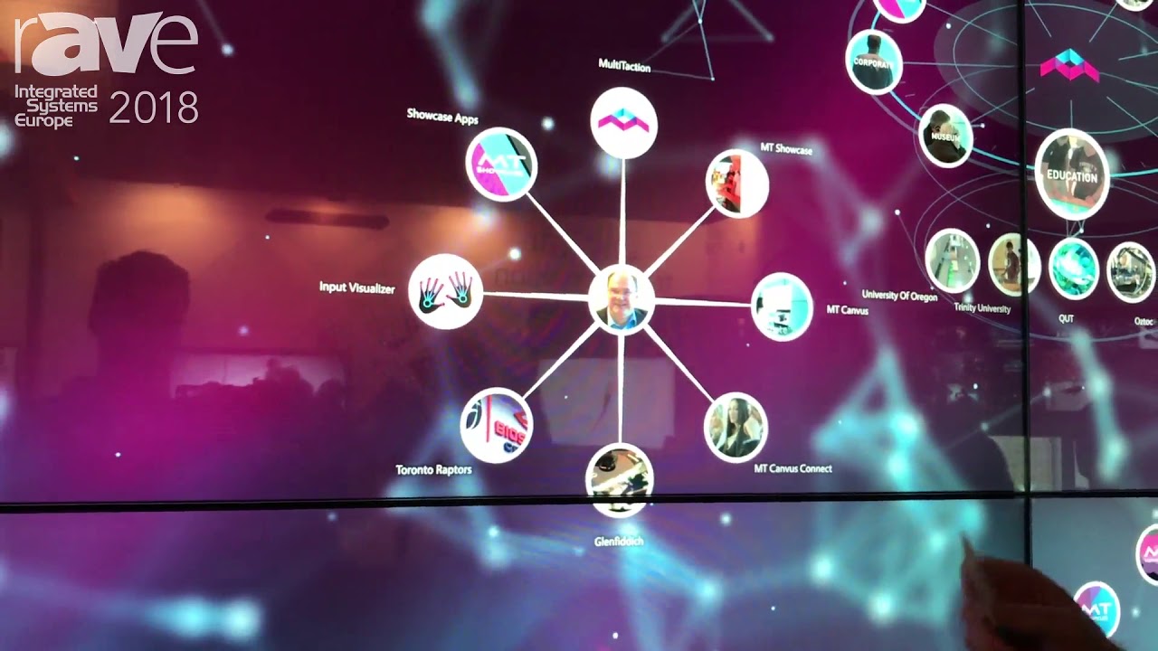 ISE 2018: Multitaction Demos MT Showcase for Rich Media Presentations ...