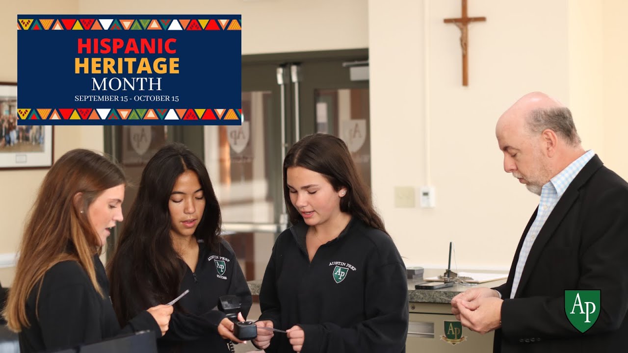 Austin Prep Celebrates Hispanic Heritage Month - YouTube