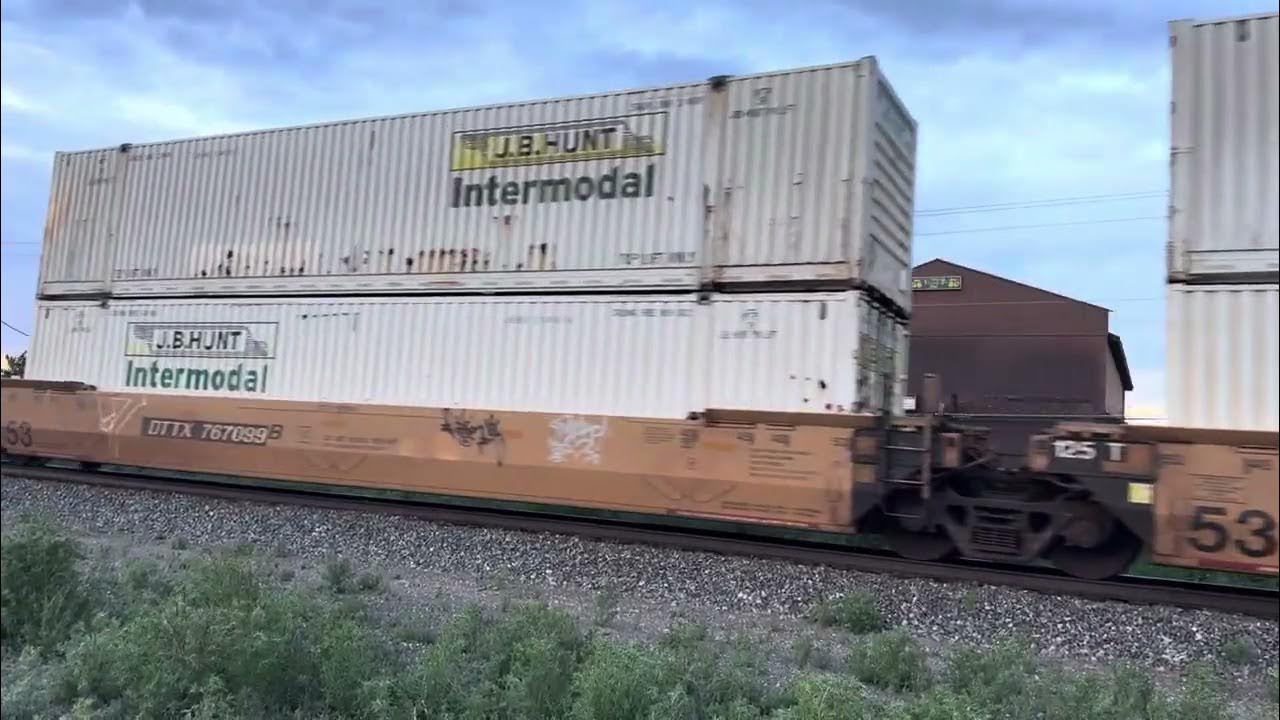 BNSF #5439 Lead’s The SB Q-SPOALT6-06A Thought Crews, CO 7/9/24. - YouTube