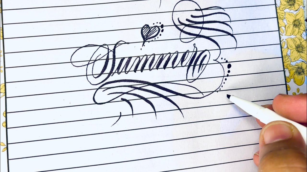 Essays Master: Calligraphy of ‘Summer’ - A Seasonal Art - YouTube