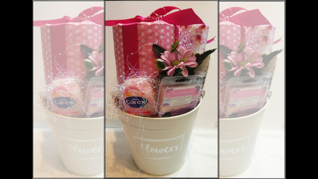 ASMR/No talking. Gift can/pail - YouTube