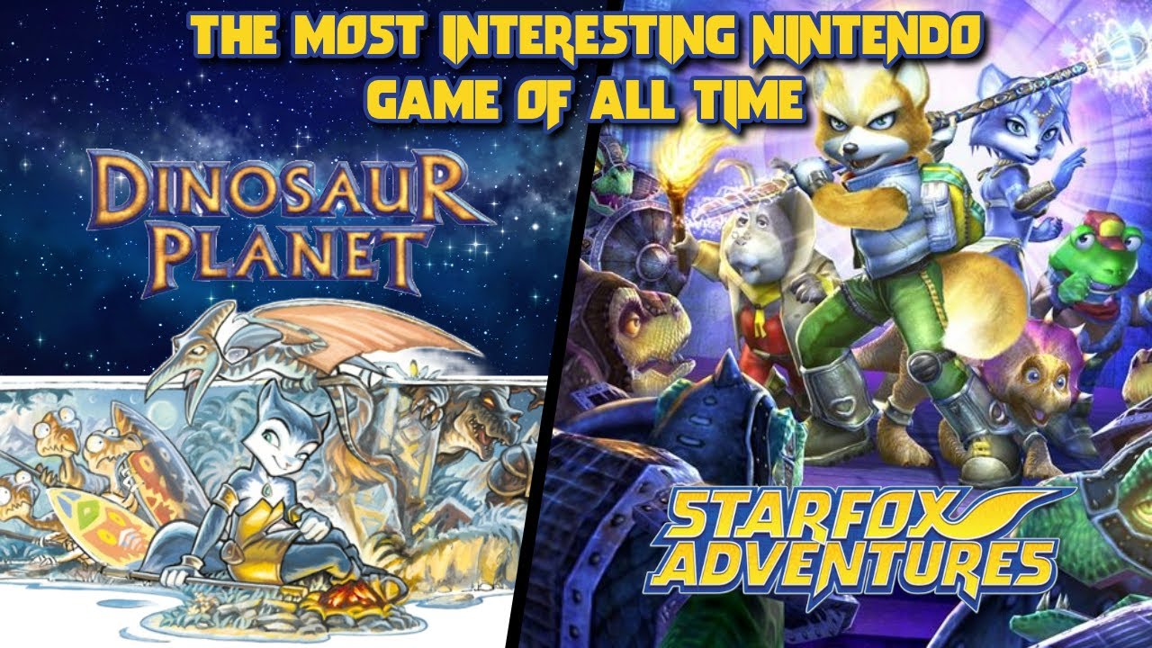 THE MOST INTERESTING NINTENDO GAME OF ALL TIME | Star Fox Adventures ...