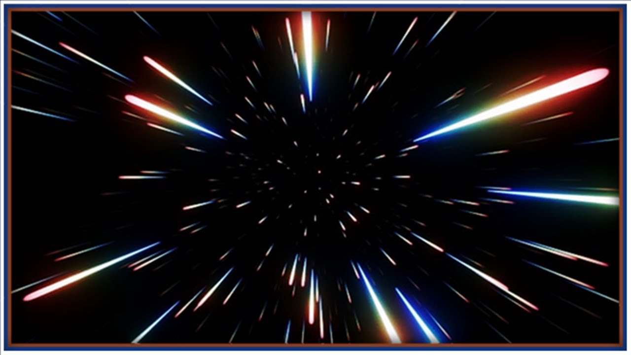 Flying through Stars Warp Speed Space Universe Spaceship | 8 Hours ...