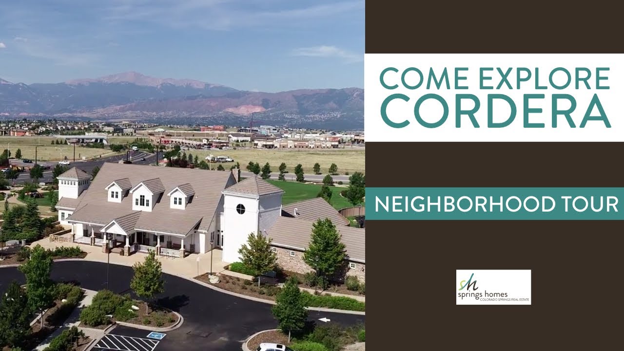 What you need to know about the Cordera neighborhood in Colorado Springs! - YouTube