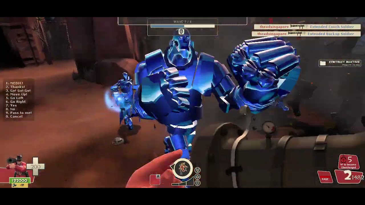 Team Fortress 2 Gameplay EP.108 MvM mode - YouTube