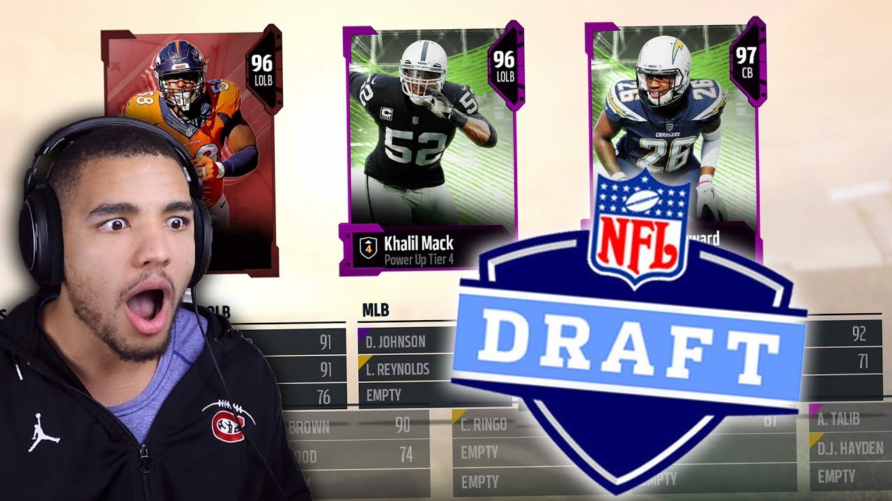 HIGHEST NFL DRAFT ORDER!! MADDEN 18 DRAFT CHAMPIONS - YouTube