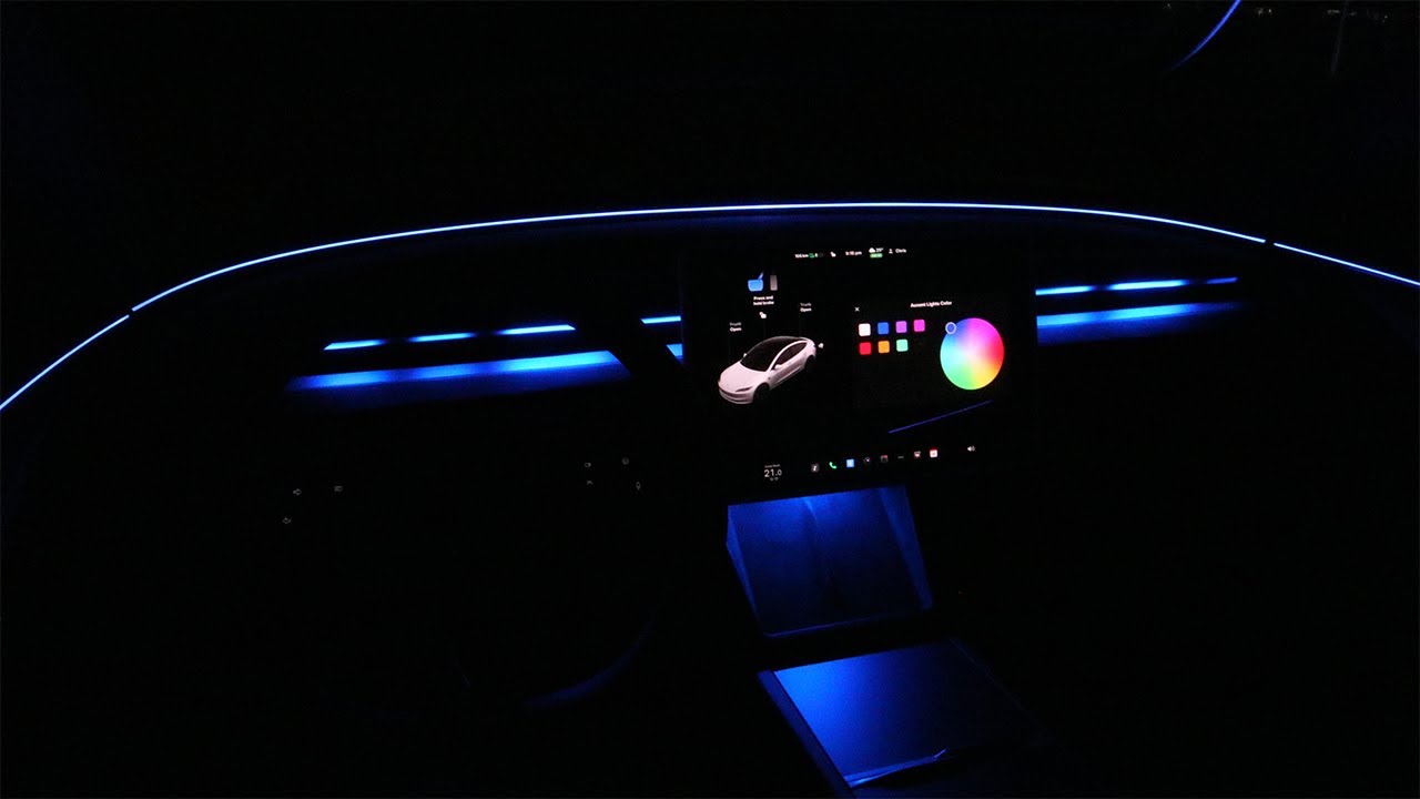 🌟 Check Out the New GEN 2 Ambient Lighting for Tesla – Incredible ...