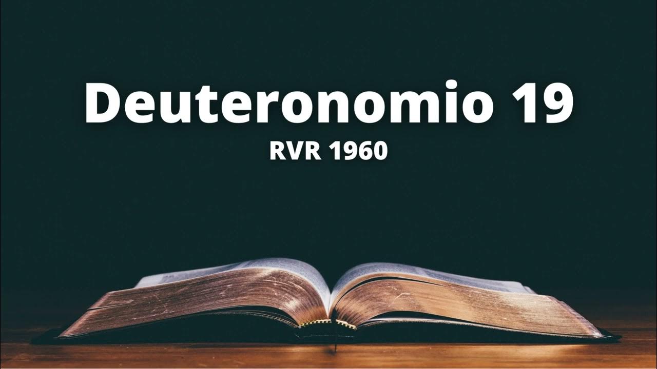 Deuteronomio 19 - Reina Valera 1960 (Biblia en audio) - YouTube