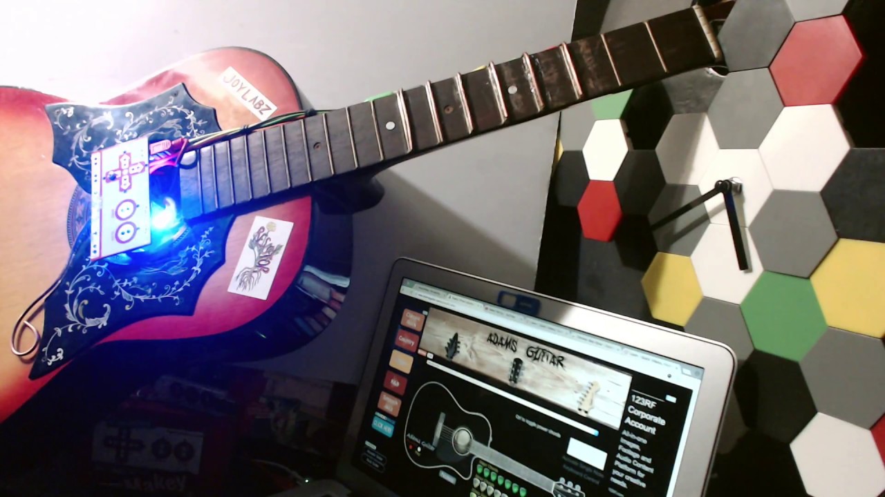 Makey Makey Guitar Wiring - YouTube