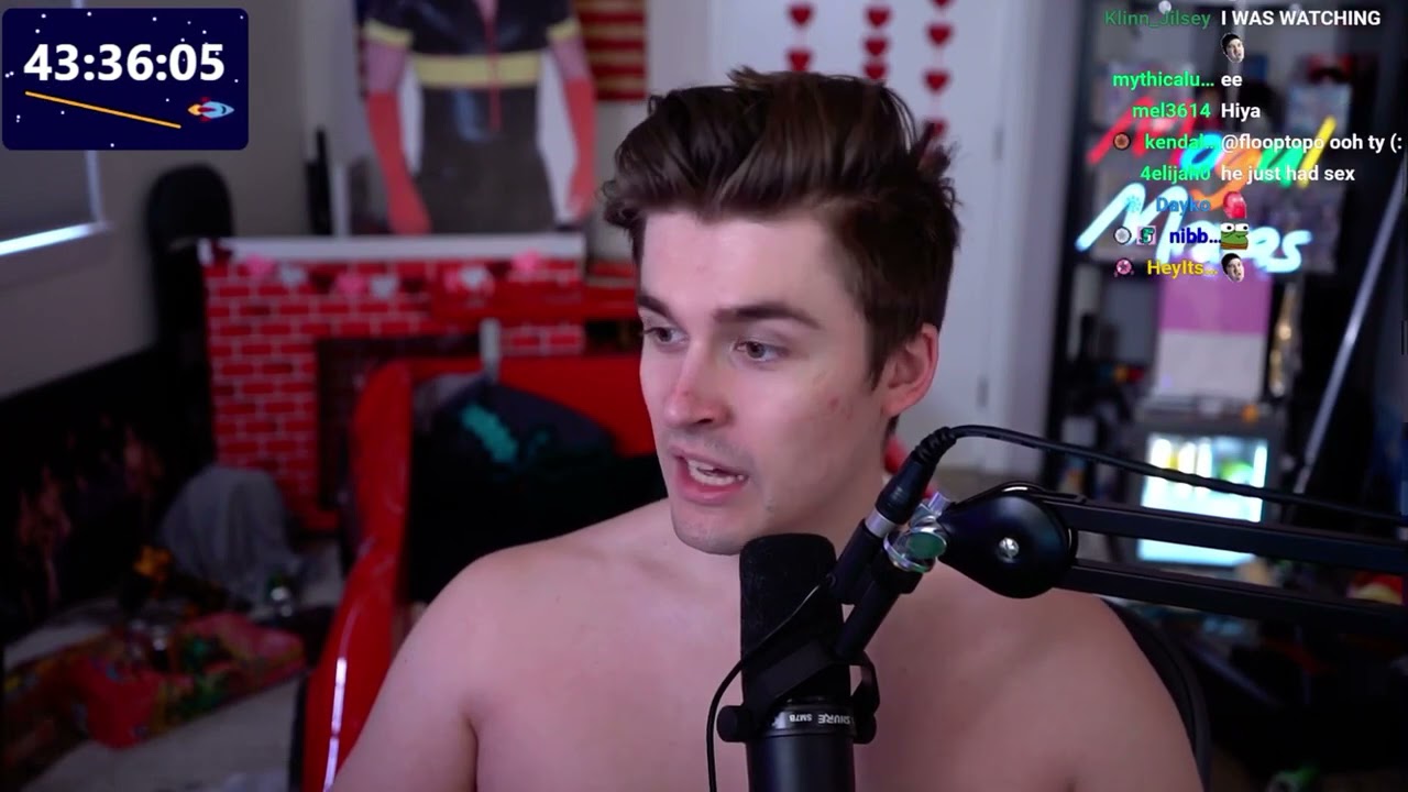 Why is Ludwig shirtless? - YouTube