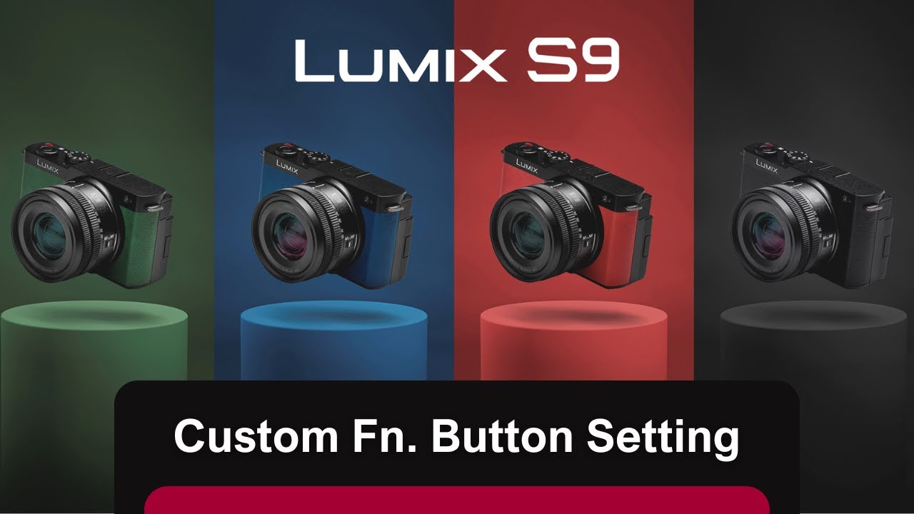 How to configure the Custom Function buttons on LUMIX S9 - YouTube