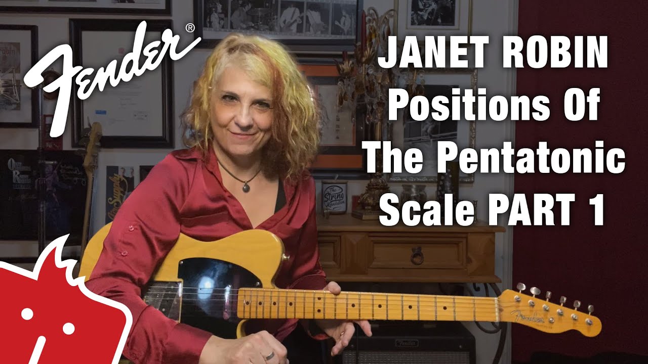 Utilizing All 6 Positions Of The Pentatonic Scale Part 1 - Janet Robin ...