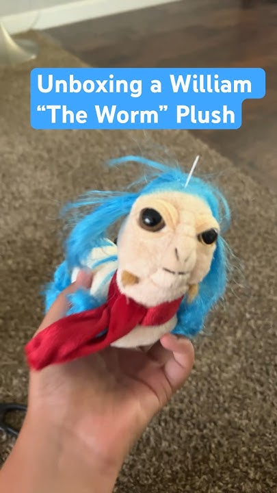 Unboxing a William “The Worm” plush from Jim Henson’s labyrinth # ...