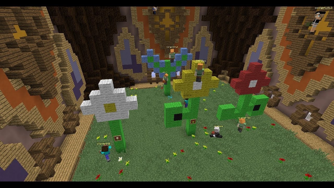 build battle las mejores flores xd,(quitando un poco el lag) - YouTube