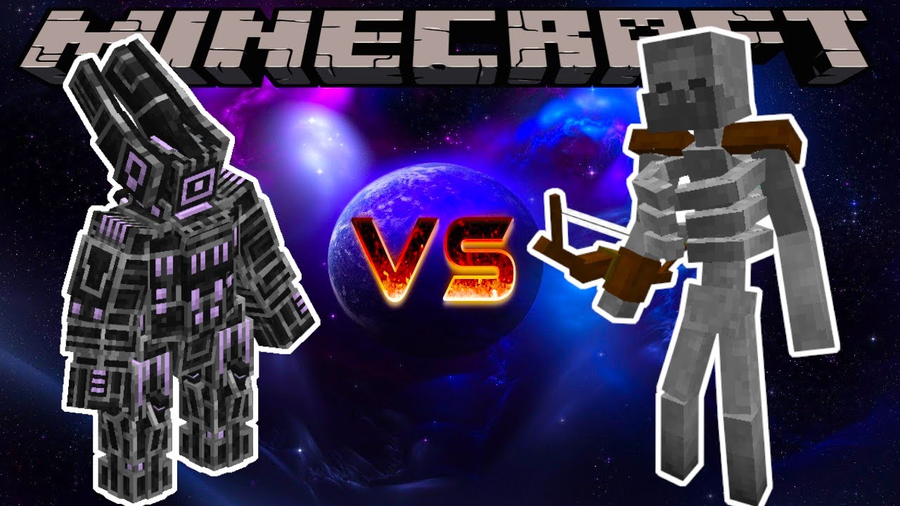 ROBO WARRIOR VS MUTANT SKELETON - MINECRAFT 1.16.5 (MOB BATTLE) - YouTube