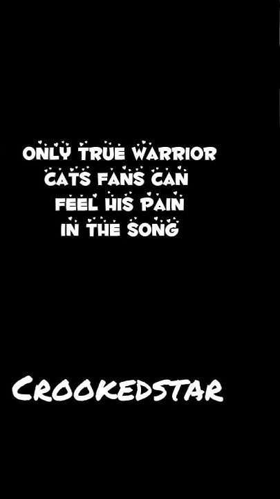 Warrior Cats Crookedstar - YouTube