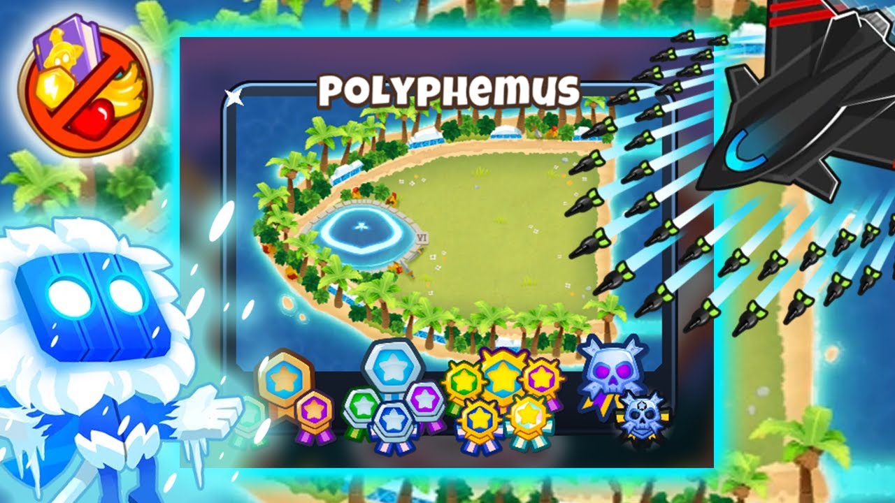 Here's How I Black Bordered Polyphemus. (BTD6) - YouTube