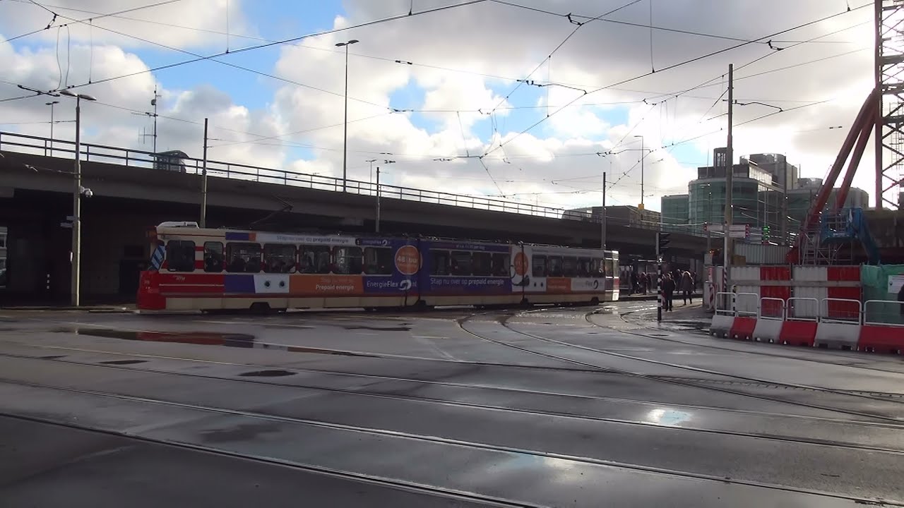 HTM GTL8 3118 & GTL8 3123 Pathé reclame Rijnstraat/Schedeldoekshaven te ...