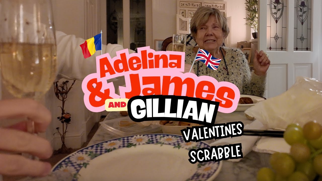 Adelina and James and Gillian: Valentines Scrabble - YouTube
