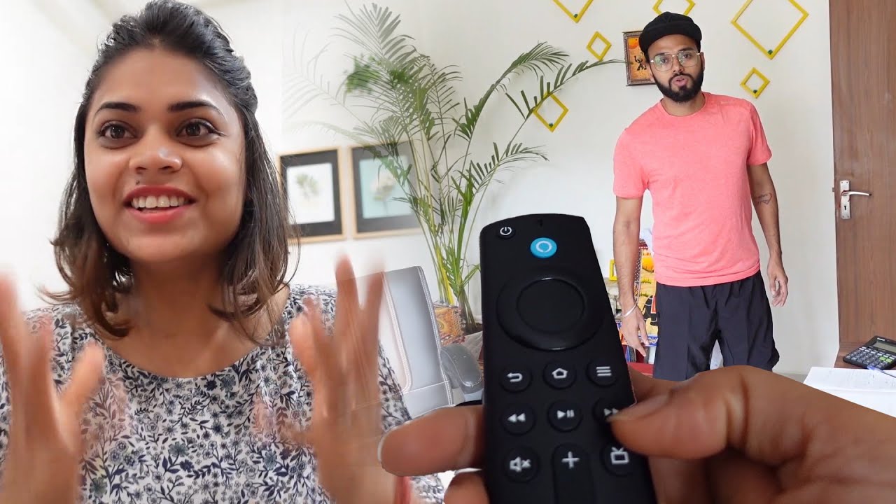 CONTROLLING MY HUSBAND WITH TV REMOTE - YouTube