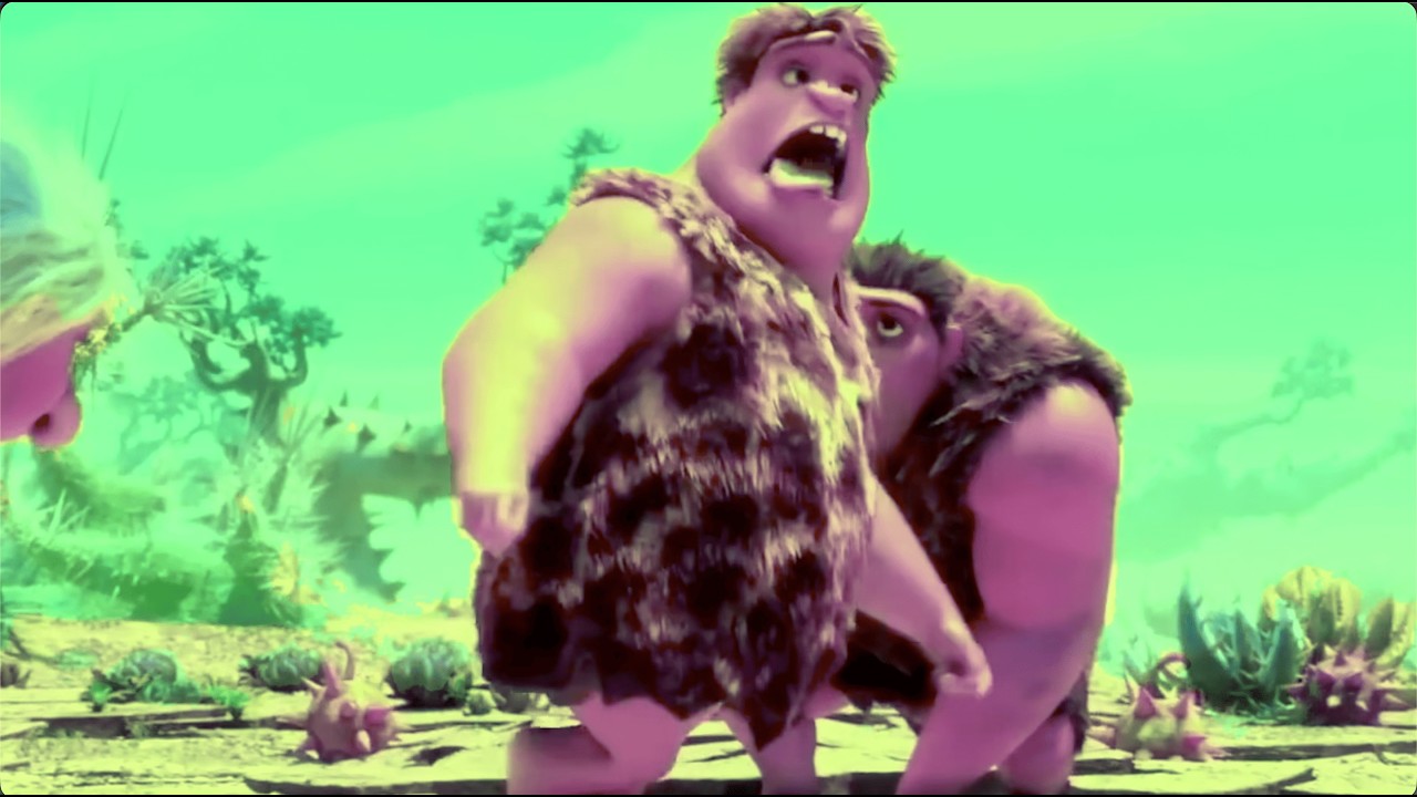 THE CROODS | Thunk Knock down ( Sponsored by: Gamavision Csupo Effects ...
