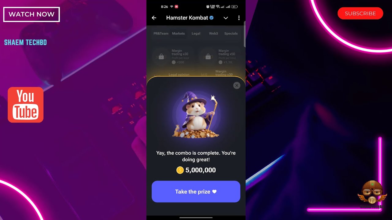 Hamster Kombat Daily Combo 6 September | 6 September | Hamster Daily ...