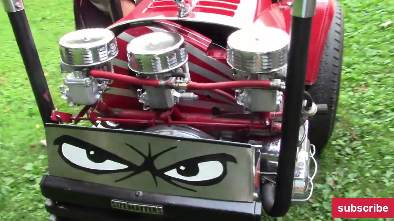 VW Garden Tractor - YouTube