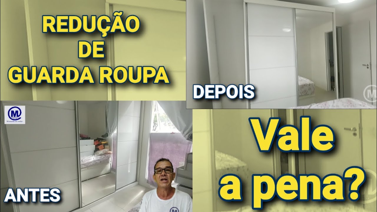 Redução de Guarda Roupa é Possível? Confira agora mesmo! Montador de ...